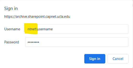 UCLA Capital Programs Applications - SharePointAccess